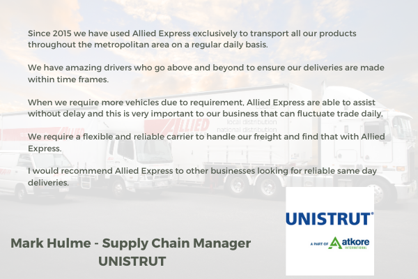 Allied Express Transport - Courier Service | Taxi-Truck | Local ...